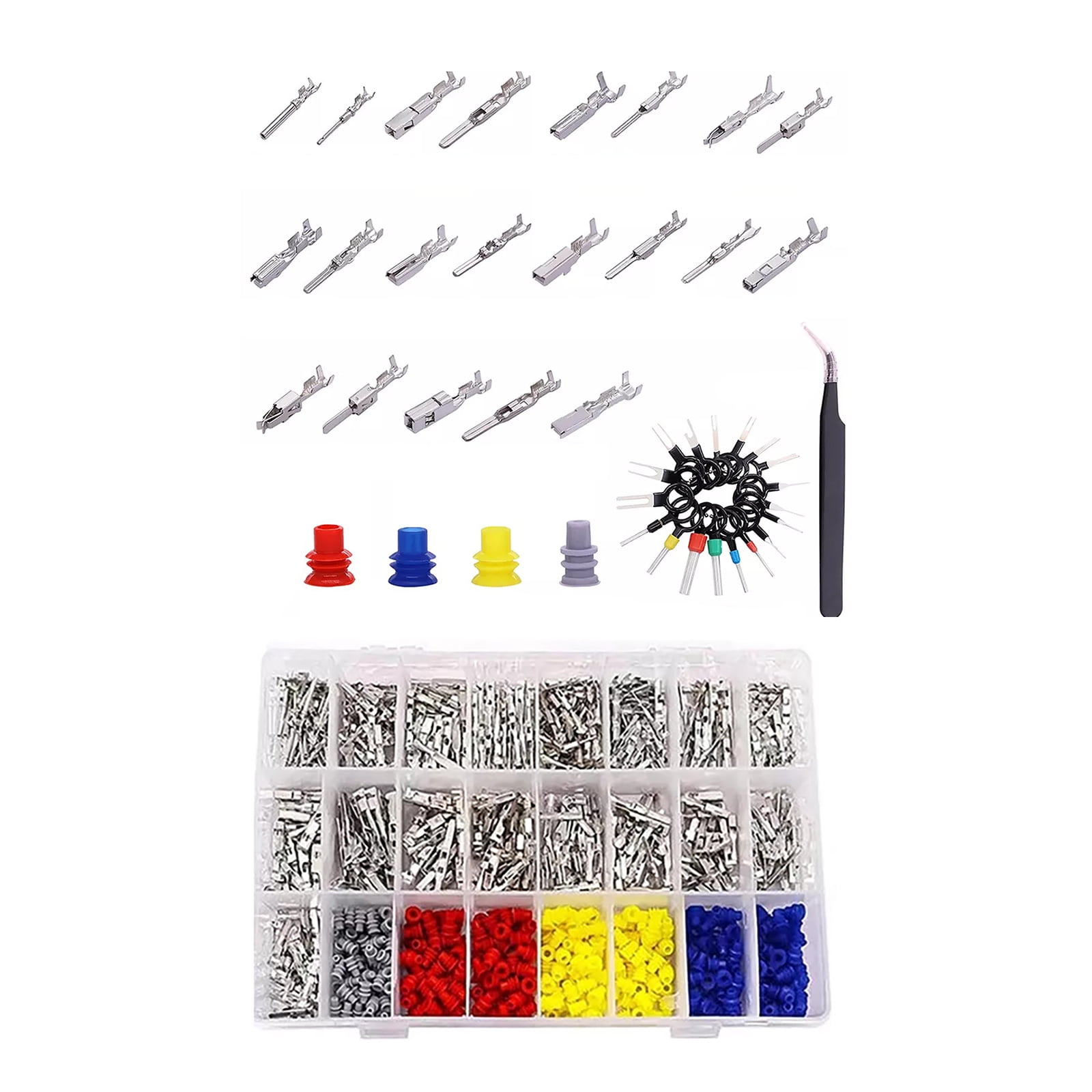 CSYANXING Quick Connect Connector Pins Terminal Kit 774PC Waterproof ...
