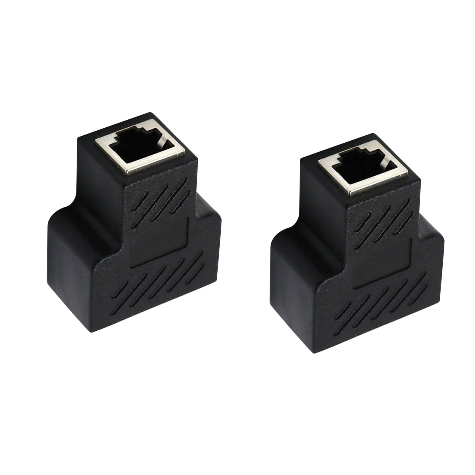 CSYANXING RJ45 Port Expander Adapter Enable Single Line Sharing for Two ...