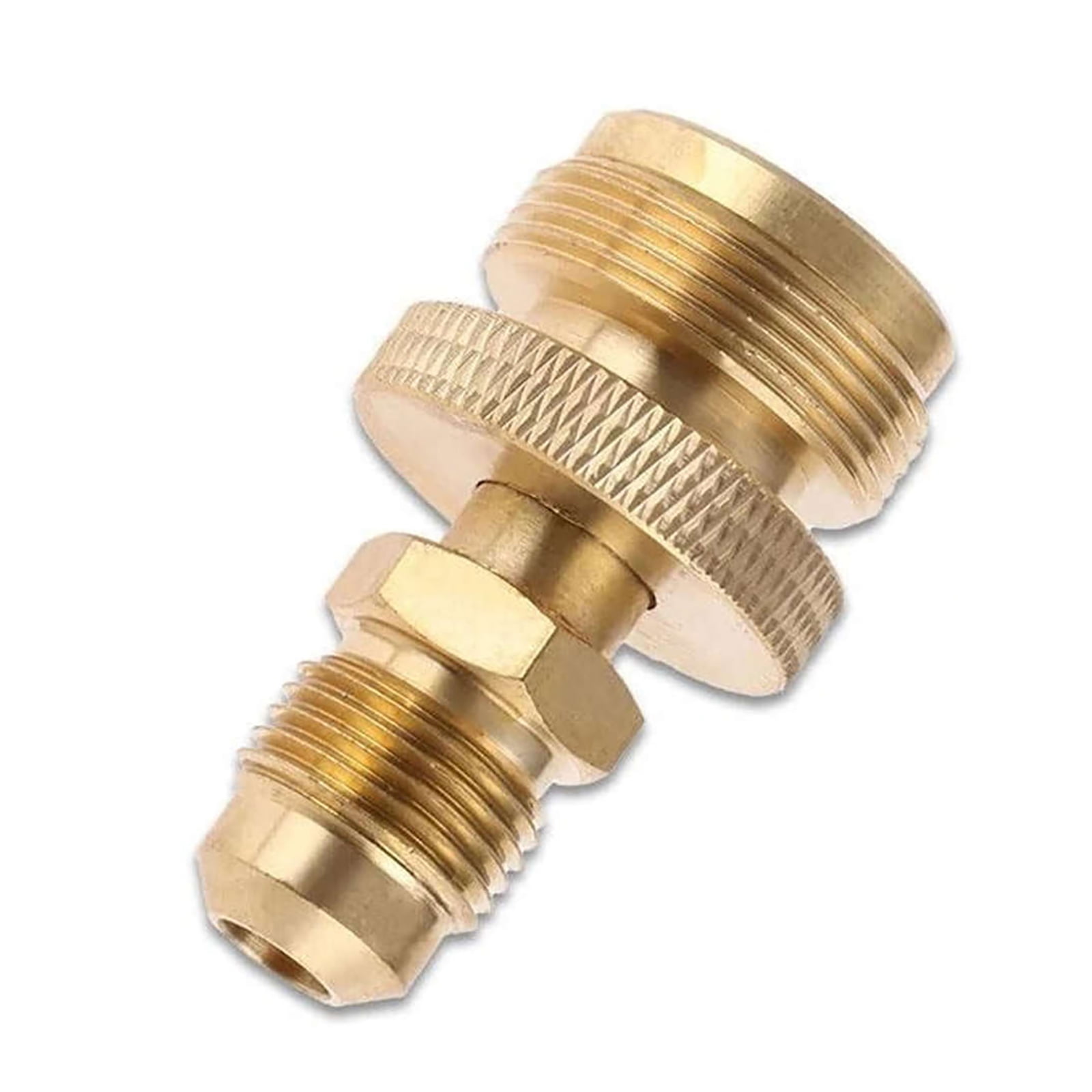 CSYANXING Secure Brass Propane Regulator Adapter 1lb to 3/8 Male Flare ...