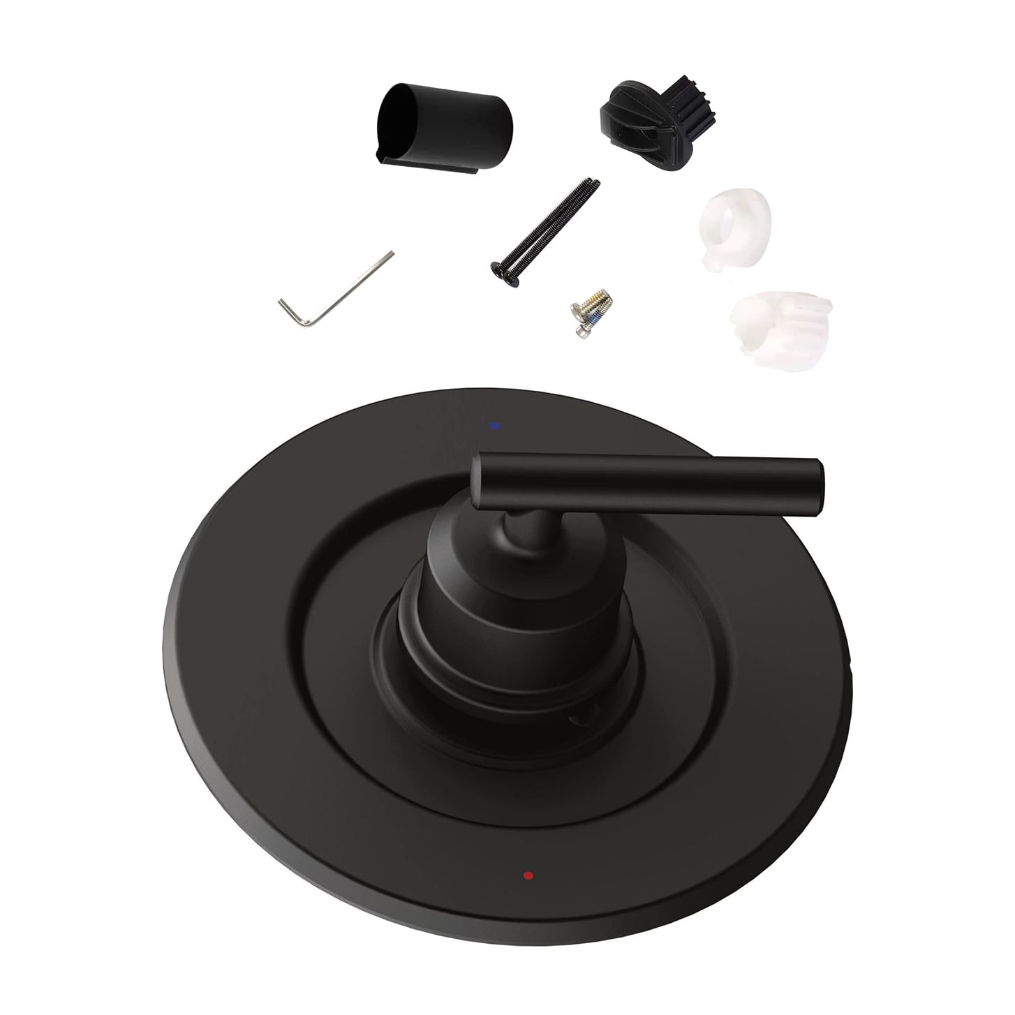 CSYANXING Shower Faucet Trim Kit Matte Black Stainless Steel for Moen ...