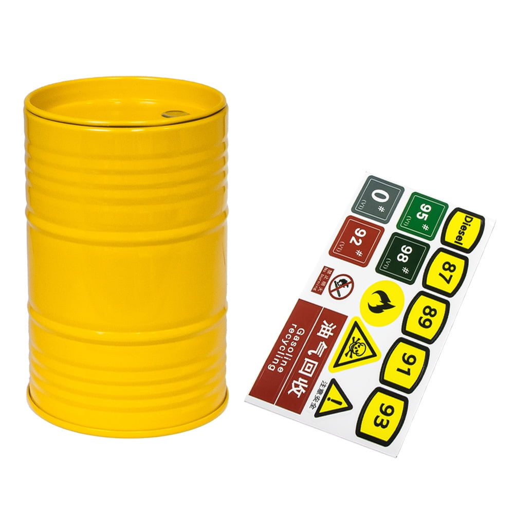 CSYANXING Stylish Aluminum Alloy Oil Barrel Container for RC Toys ...