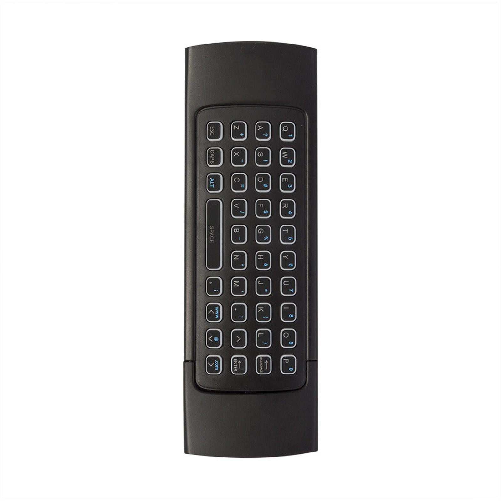 CSYANXING User-Friendly MX3 Air Mouse 2.4G RF, 81 Keys, Black, 5M Range ...