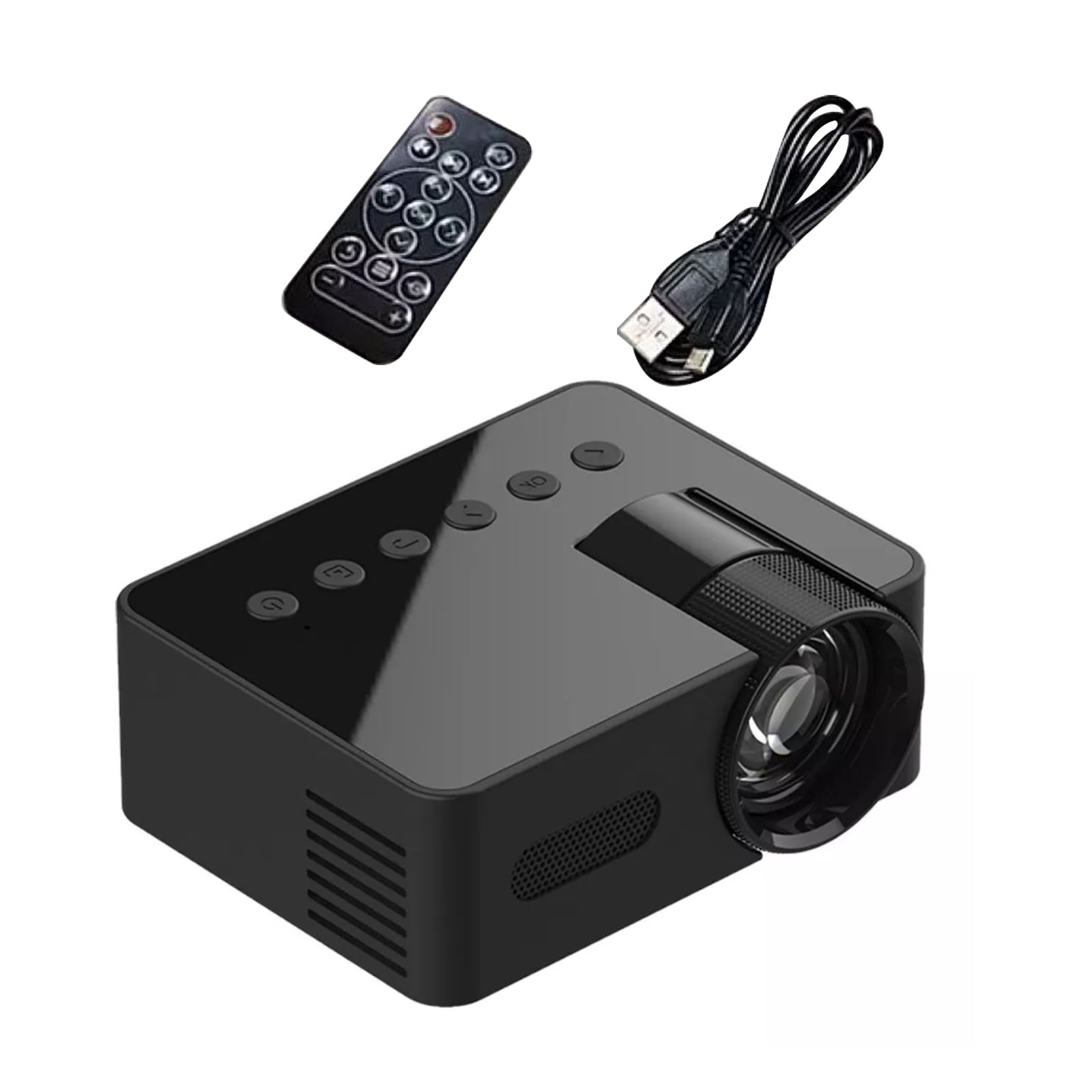 CSYANXING YT100 LED Projector for Multimedia Use - Movies, Music ...