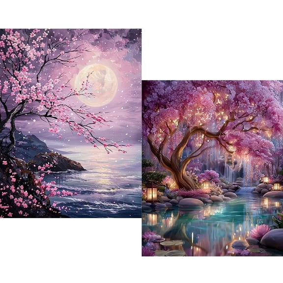 CSZPPQAF 2-Pack Jesus Diamond Painting Kits for Adults - Full Round ...