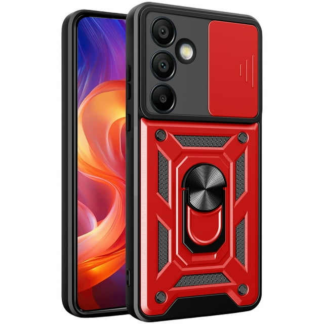 CSmall Military Grade Case for Samsung Galaxy S25+ Plus: Shockproof Design with Slide Camera ...