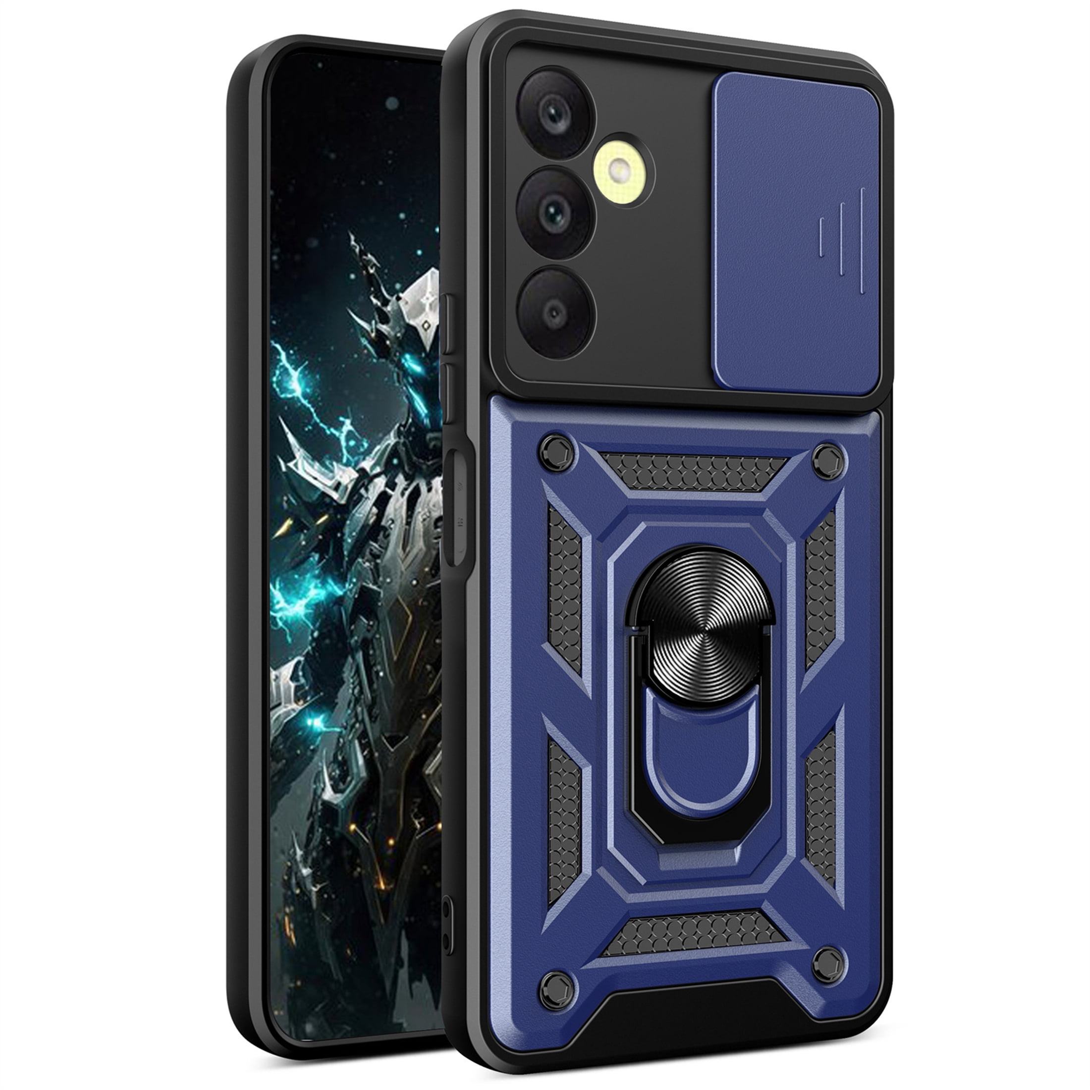 CSmaller for Samsung Galaxy A25 5G Case with Slide Camera Cover for Men ...