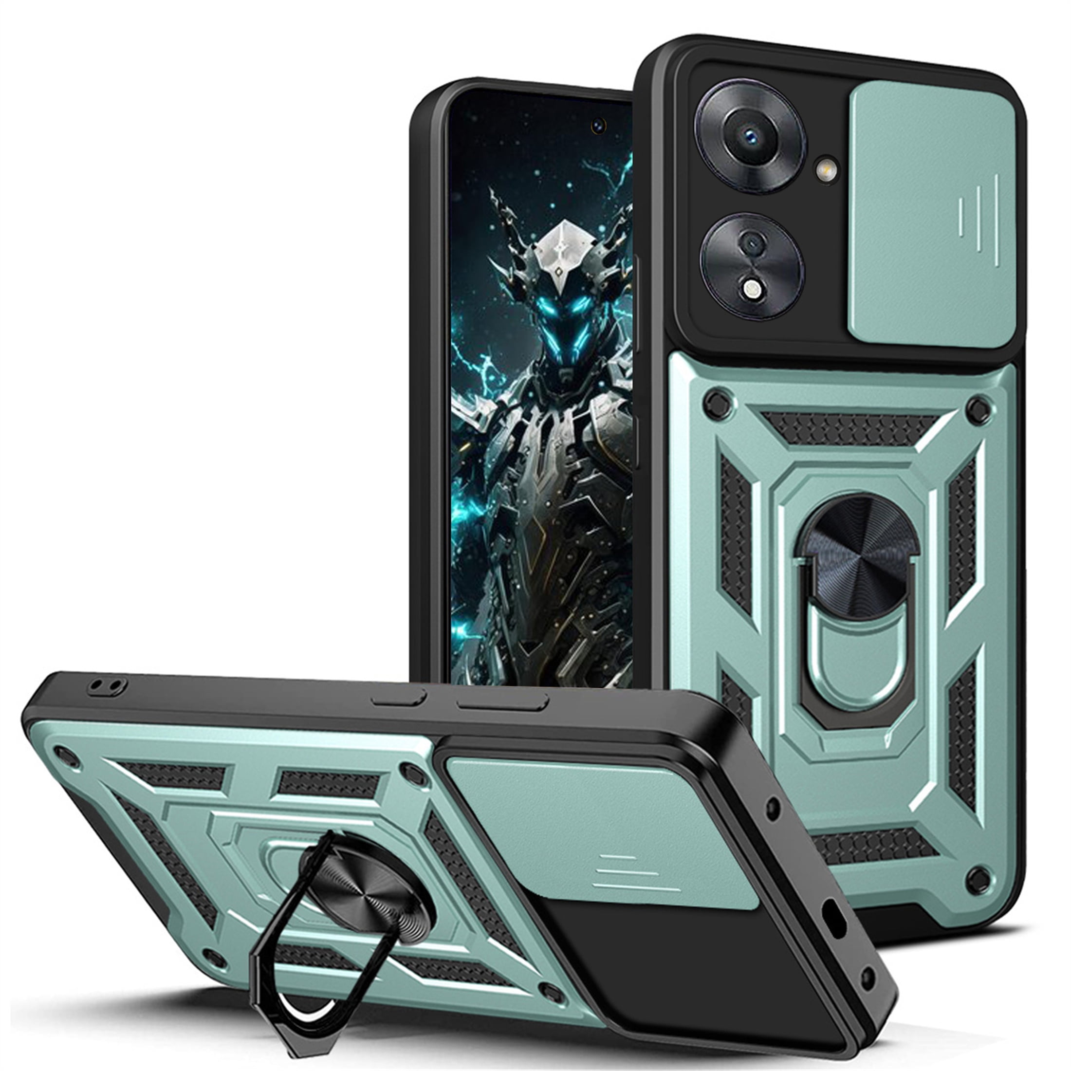 CSmaller for Xiaomi Redmi 13C Case with Slide Camera Cover for Men ...