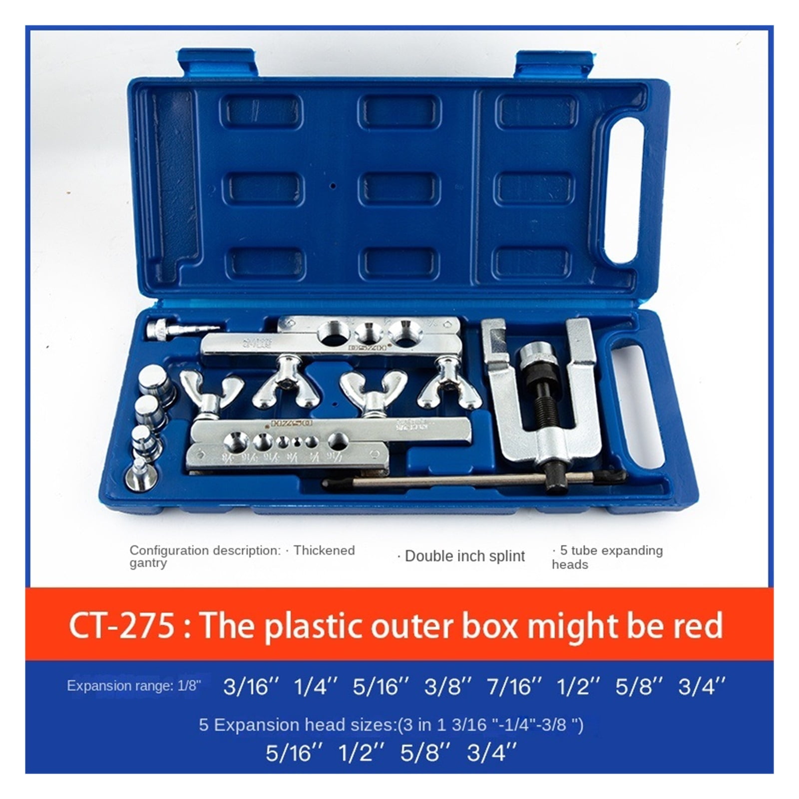 CT-278L CT-275 Air Conditioner Cutter Copper Pipe Reamer Eccentric ...