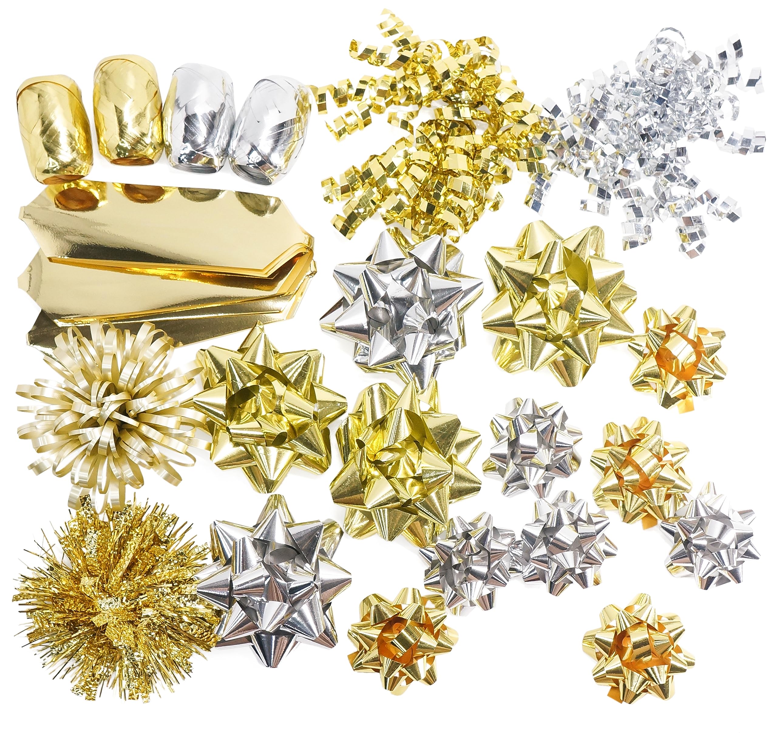 CT CRAFT LLC Gift DHF10 Bows 22 PCS Set Multi Colored Assorted - Bow x ...