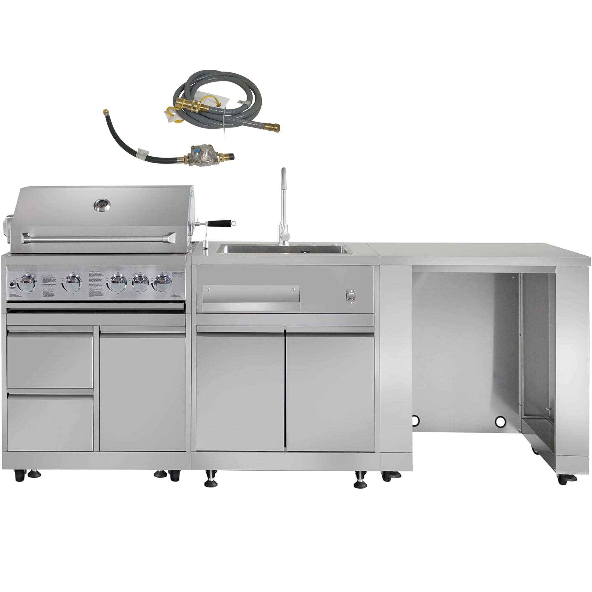 Outdoor Kitchen Island Natural Gas: Ultimate Guide to Installation and ...
