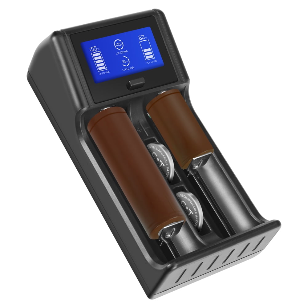 CT-ENERGY Household Battery Charger for AA AAA C 18650 Ni-Mh/Lithium ...