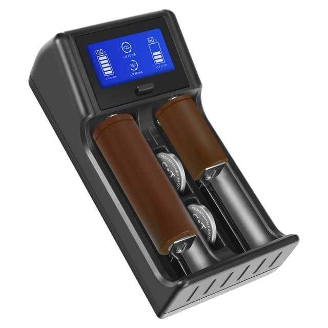 CT-ENERGY Household Battery Charger for AA AAA C 18650 Ni-Mh/Lithium ...