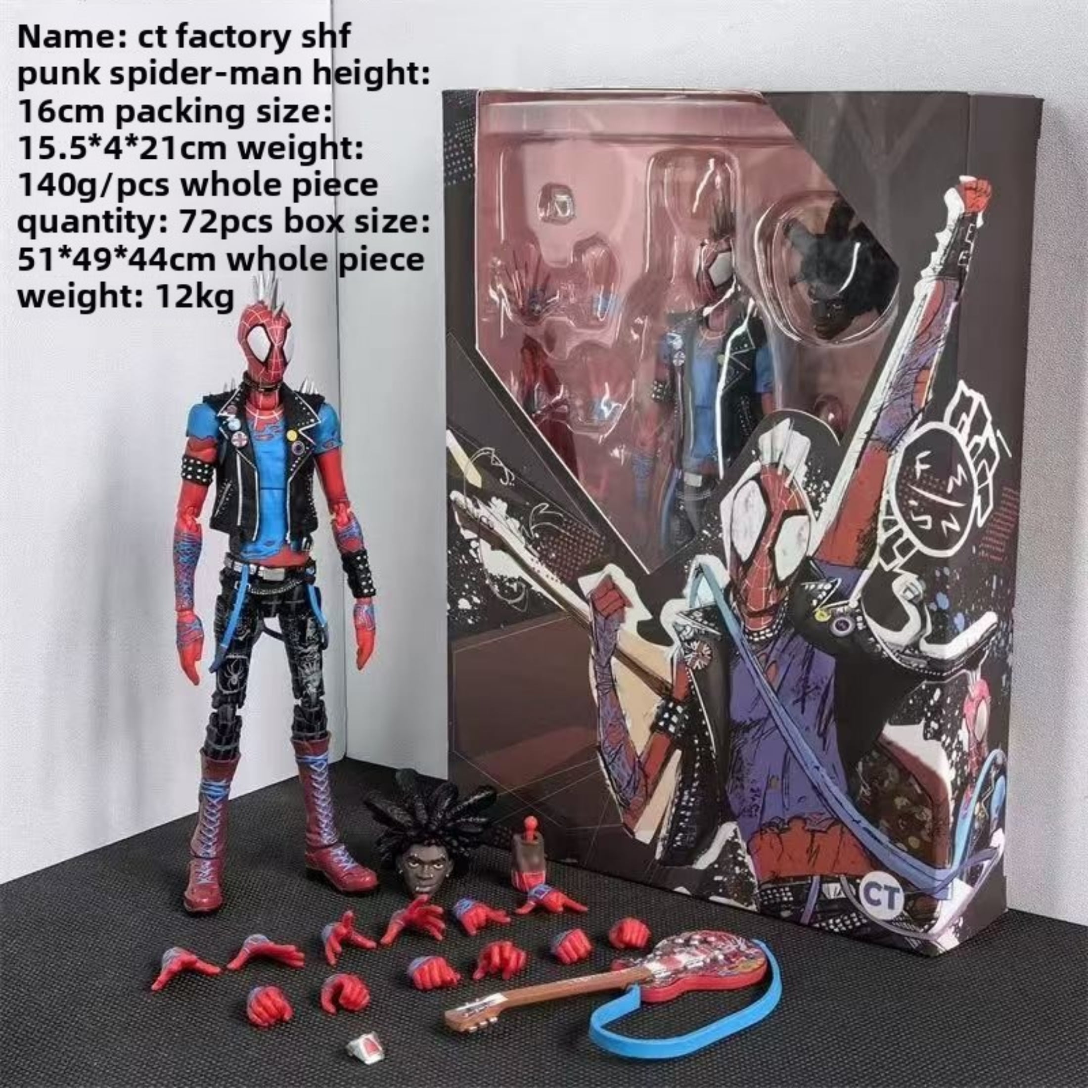CT Factory Superhero Series - Highly Articulated Action Figure Model ...