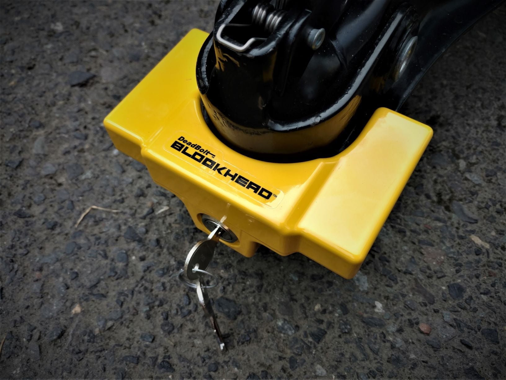 CT Johnson C6B-TCL3YL Trailer Coupler Lock - Walmart.com