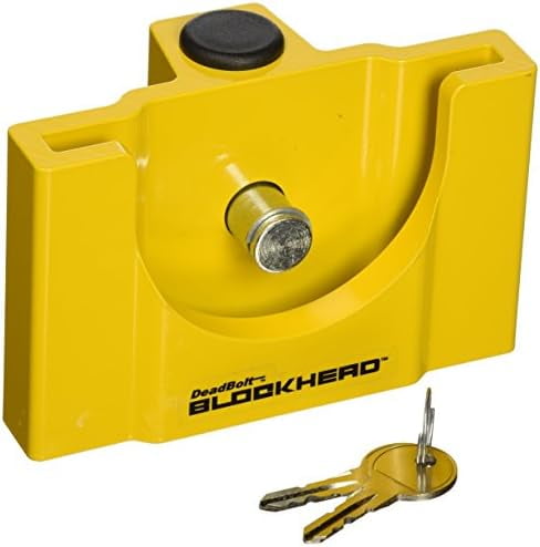CT Johnson (TCL3-YL Deadbolt Blockhead Trailer Coupler Lock - Walmart.com