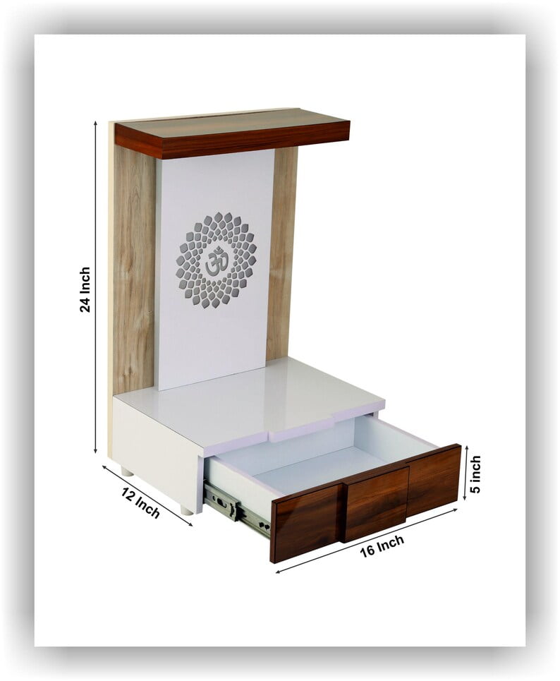 CT&M Enterprises Temples Customized Wooden White temple with LED Light ...