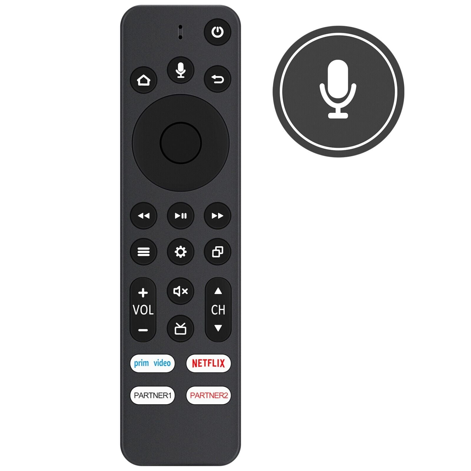 CT-RC1US-21 Voice Control Remote fit for Toshiba Edition TV 32V35KU ...