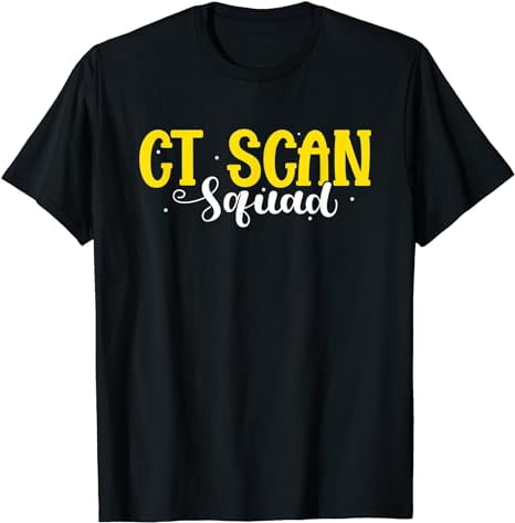 CT Scan Squad Xray CT Tech T-Shirt - Walmart.com