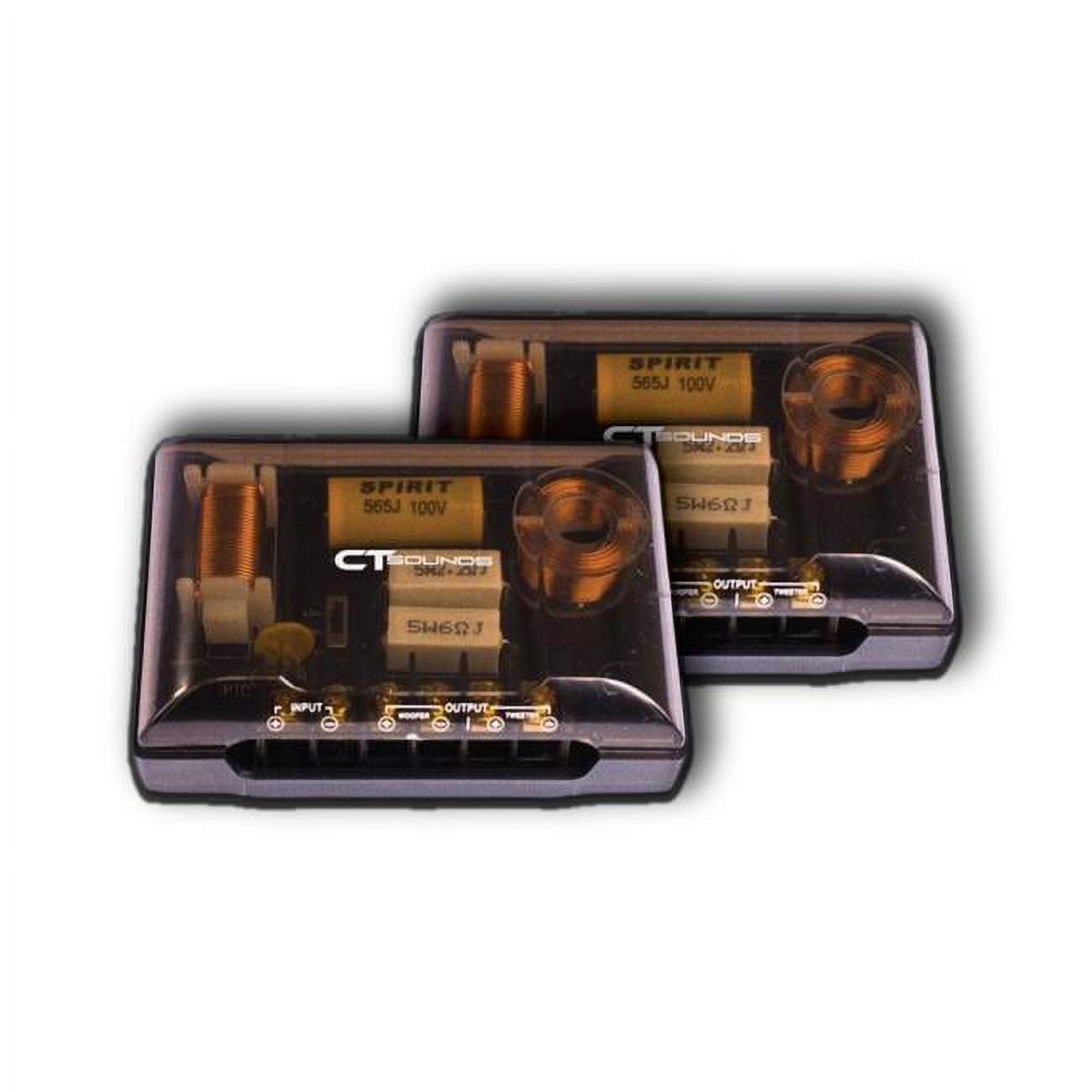 CT Sounds Stereo Car Audio System: Passive 2-Way Crossover & Amplifier ...