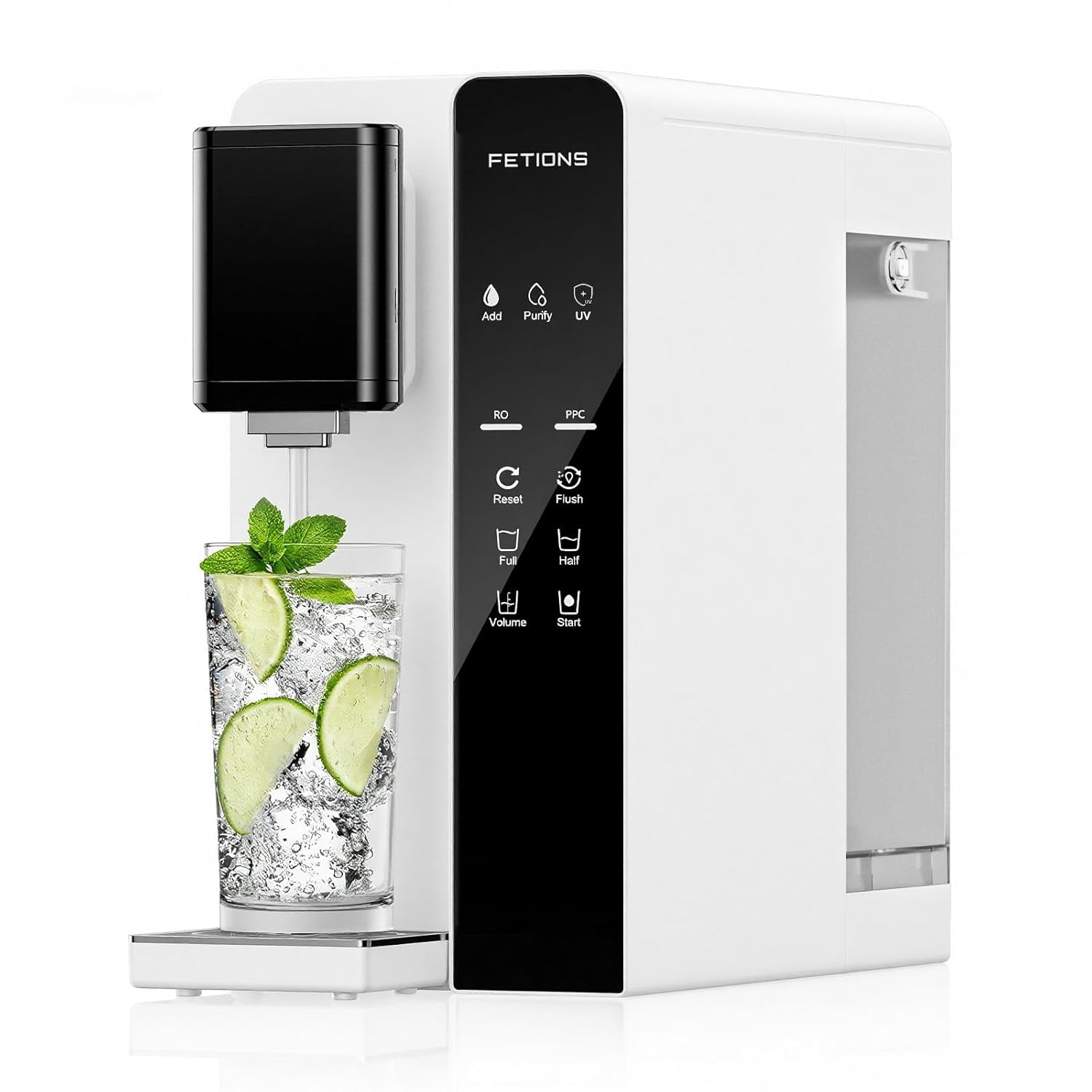 CT2 Reverse Osmosis Water Filter Countertop 5-Sta RO Water Filtration ...