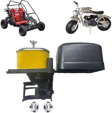 CT200U Mini Bike Air Filter Cover,KT196 Go Kart Air Filter Assembly for ...