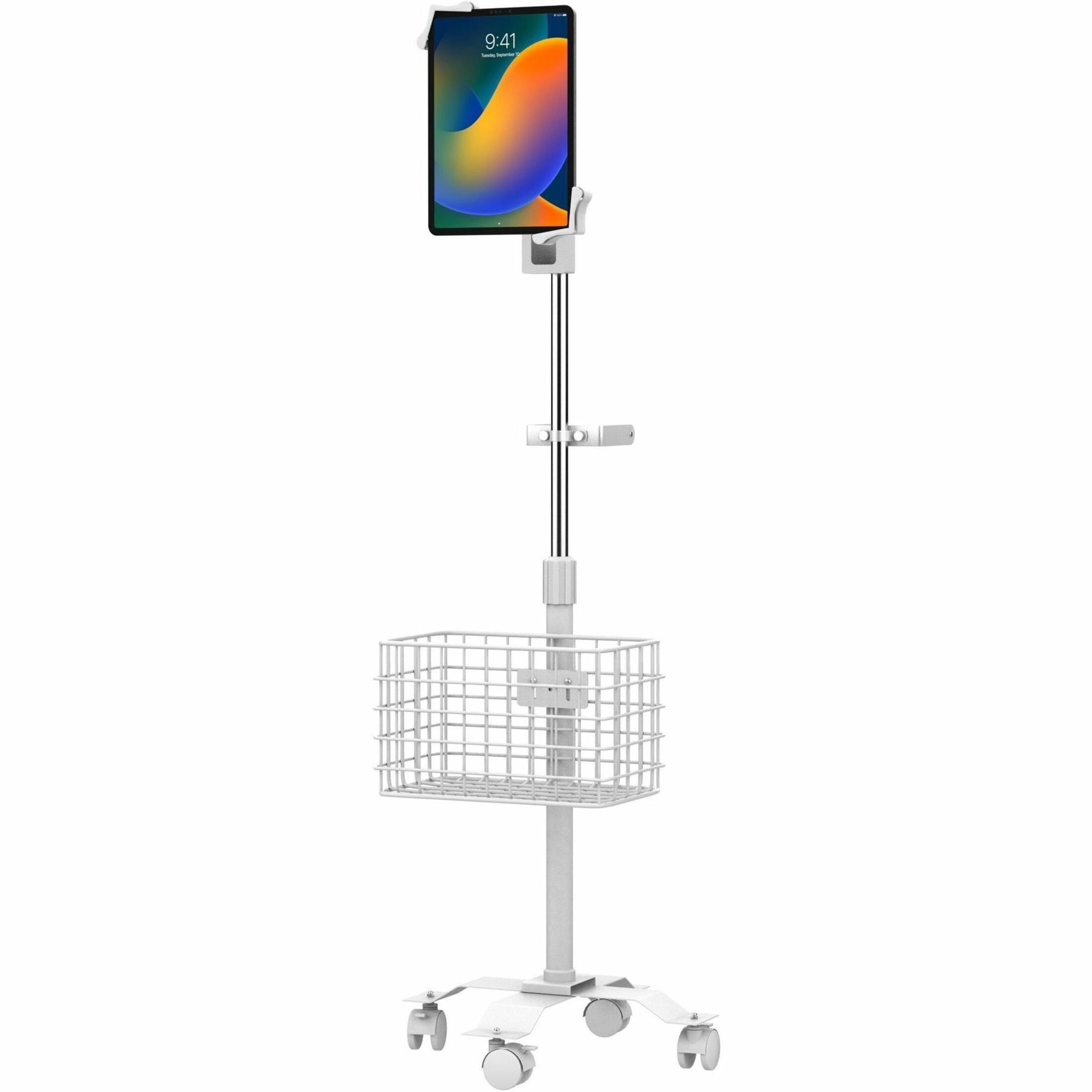 CTA Digital Compact Gooseneck Floor Stand with Accessories for 7-13 ...