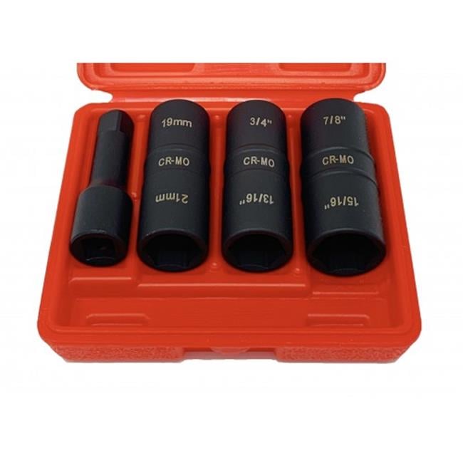 CTA Manufacturing 0.5 in. Flip Socket Set - 4 Piece - Walmart.com