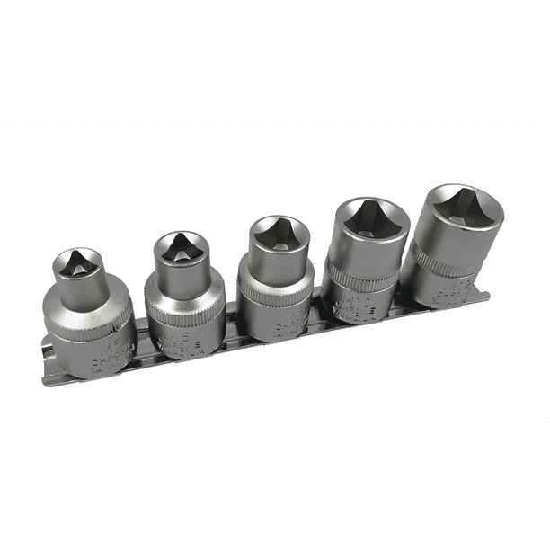 CTA Manufacturing 5 Piece V with Audi Triangle Bolt Socket Set ...