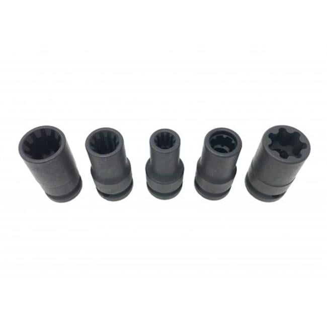 CTA Manufacturing VAG Brake Caliper Socket Set - 5 Piece - Walmart.com