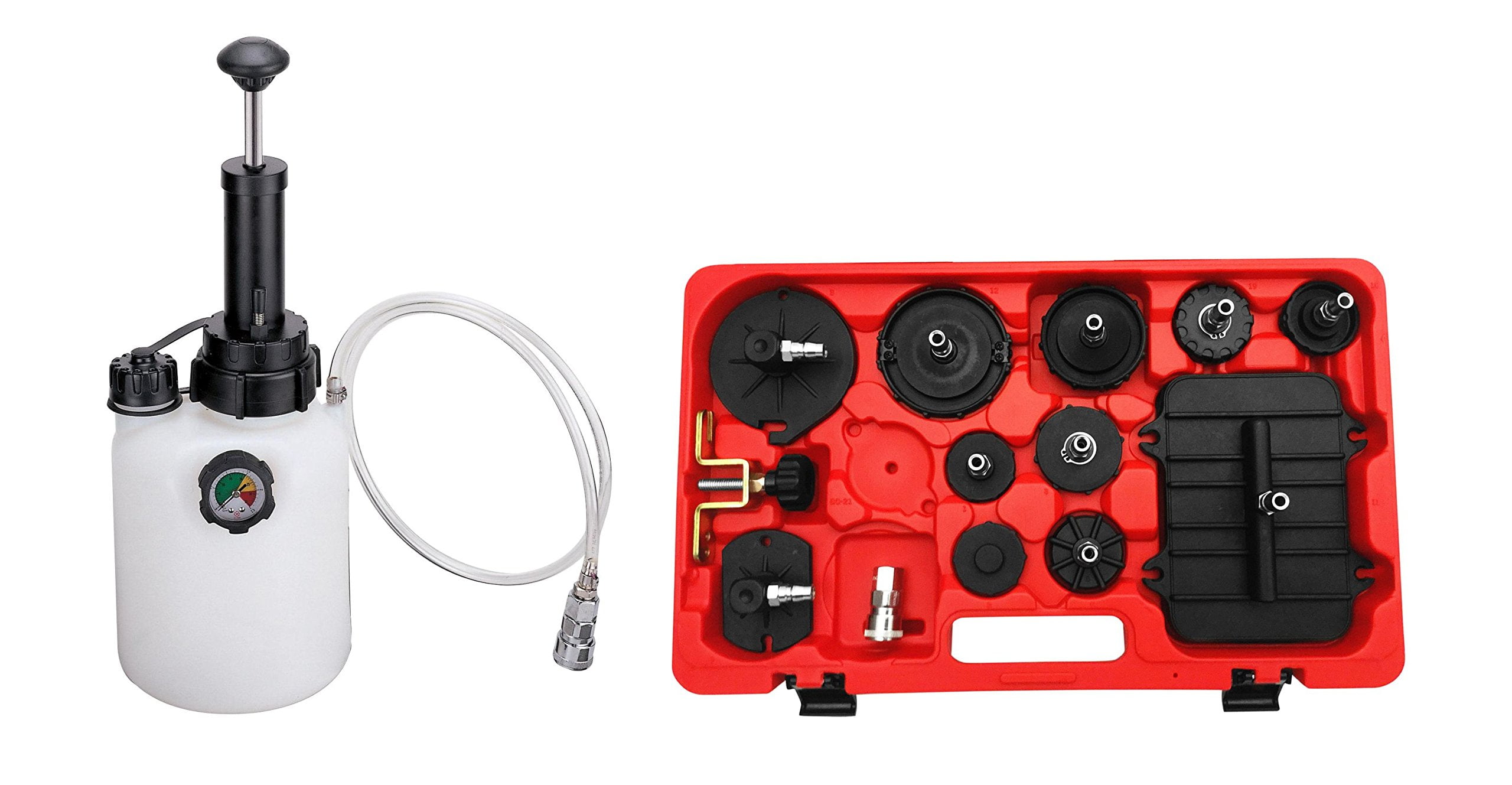 CTA Tools 7310 Brake Bleeder Tank/Adapter Bundle C64 - Walmart.com