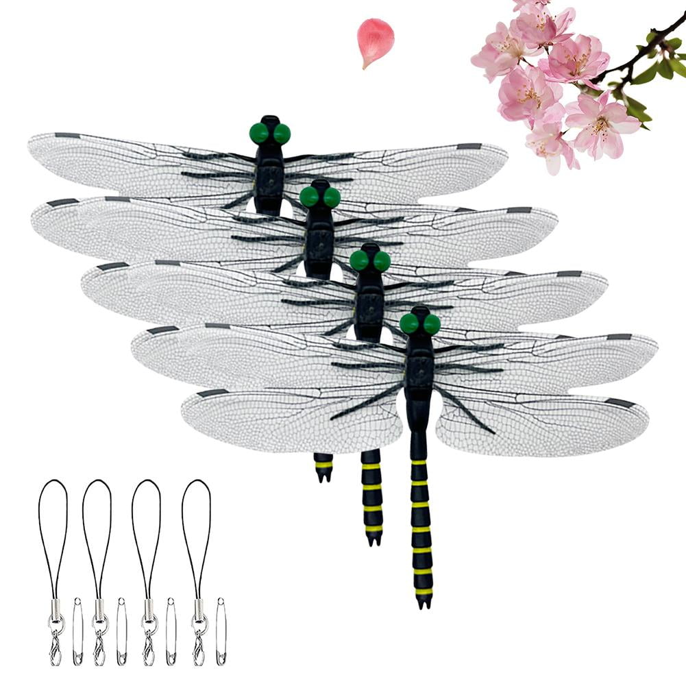 CTDWNT 1/4/10Pcs Outdoor Mosquito Repellent Simulation Large Dragonfly ...