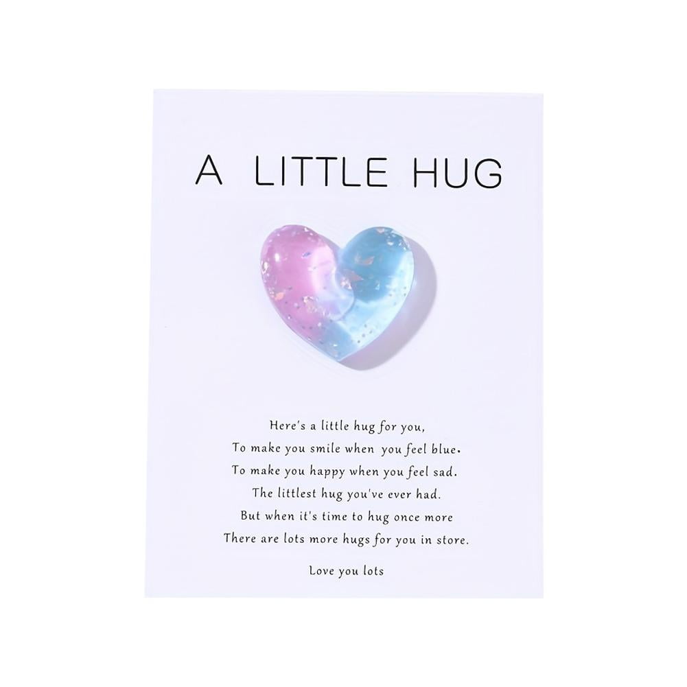 CTDWNT A Little Hug Token Gift For Women Daughter,Christmas Birthday ...