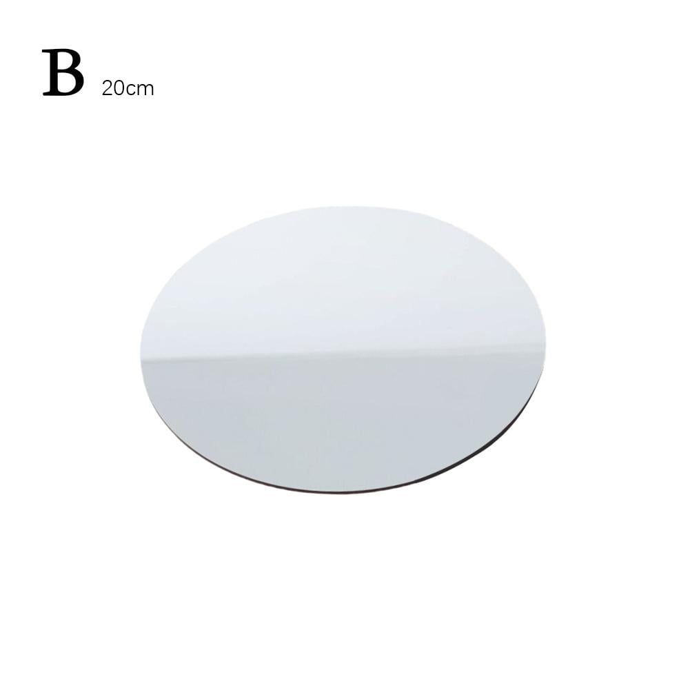 CTDWNT Gold Mirror Centerpieces for Tables Round Mirror Plates Set for ...