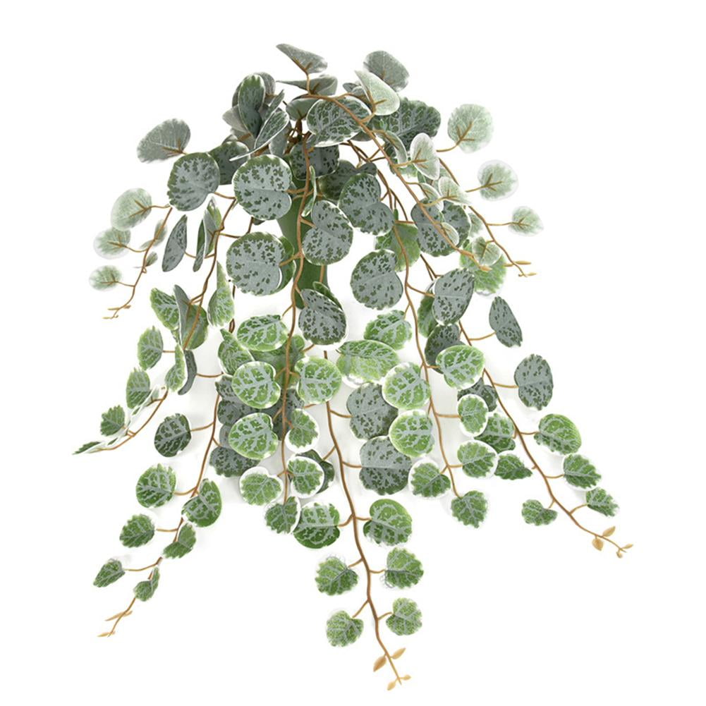 CTDWNT Large Fake Plants,Artificial String of Hearts Vines,19 ...