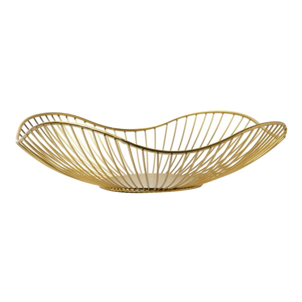 CTDWNT Metal Wire Fruit Bowl,Modern Mesh Countertop Fruit Bowl Basket ...