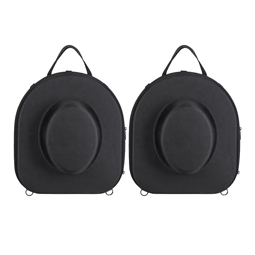 CTDWNT ZHXXCUM Travel Hat Box, Crush Proof Travel Hat Carrier Case for ...