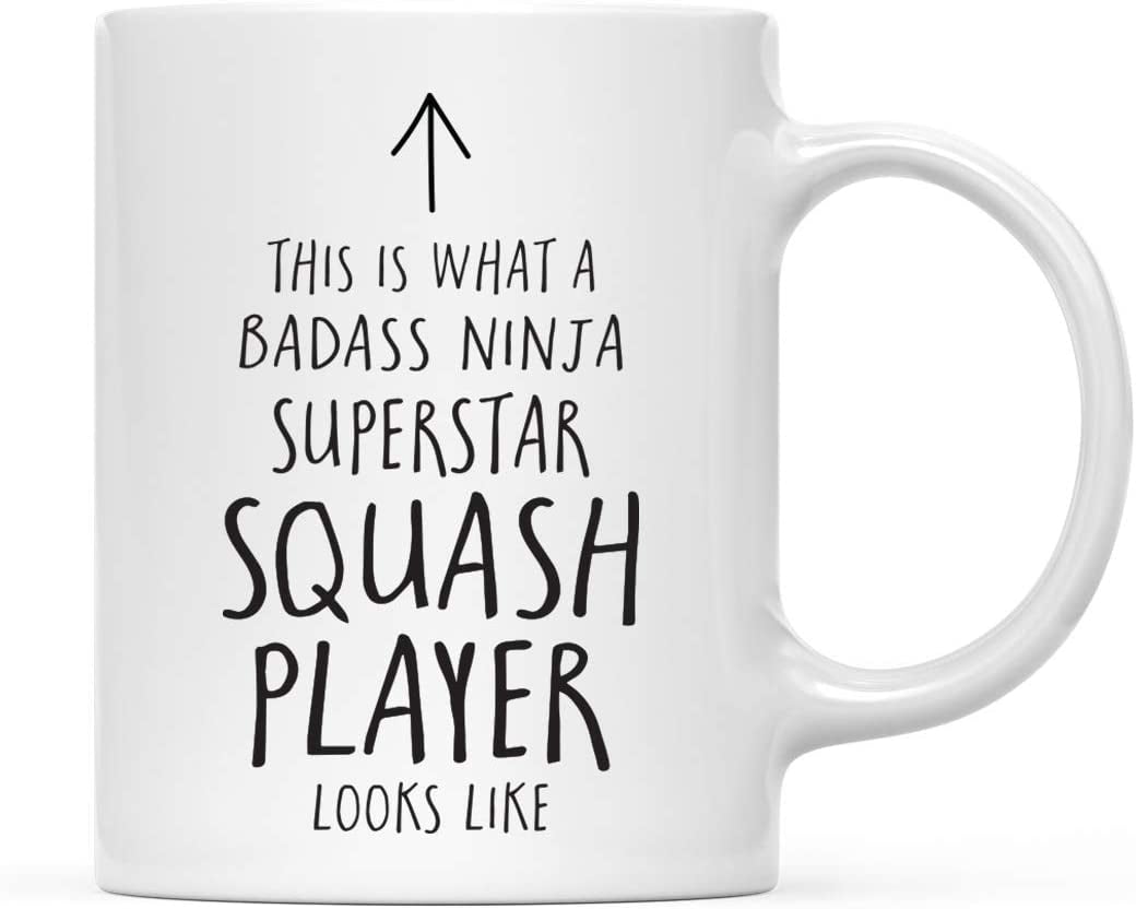 CTDream Funny 11oz. Ceramic Coffee Tea Mug Gift, This is What a Badass ...