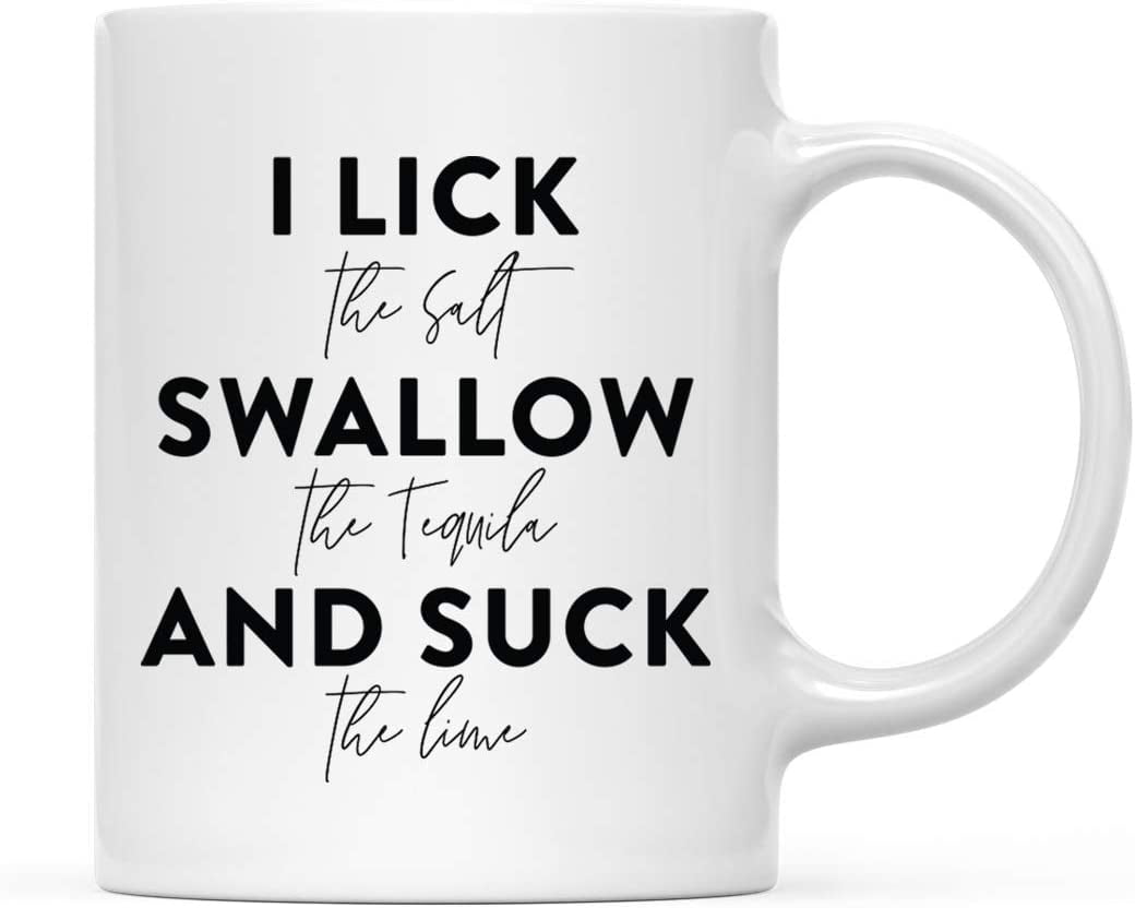 CTDream Funny Best Girl Friend Alcohol 11oz. Coffee Mug Gift, I Lick ...