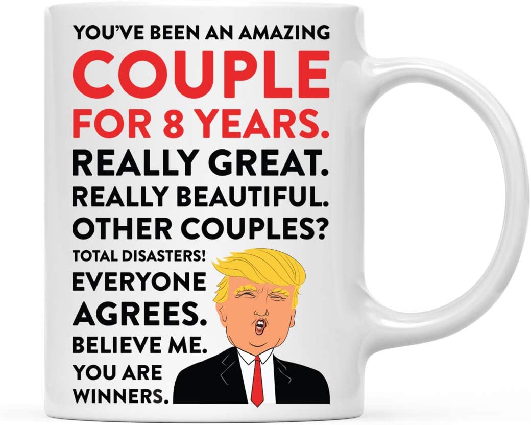 CTDream Funny President Donald Trump 11oz. Coffee Mug 8th Wedding ...