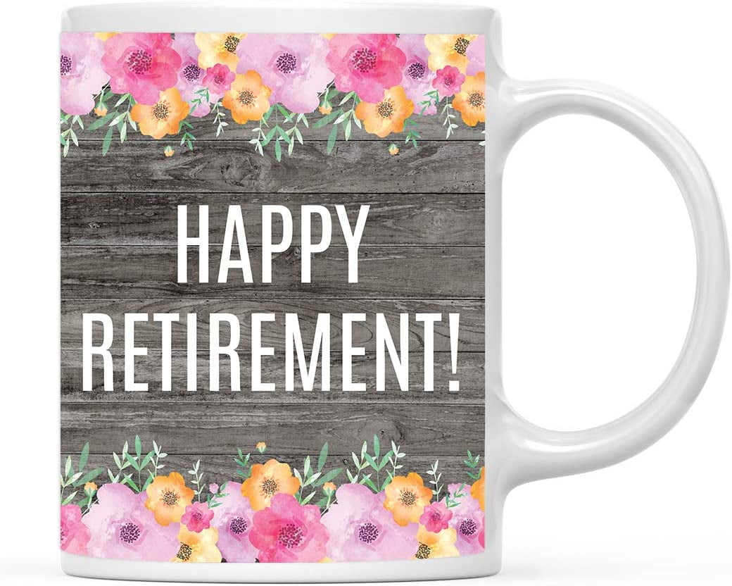 CTDream Funny Retirement 11oz. Coffee Mug Gift, Happy Retirement ...