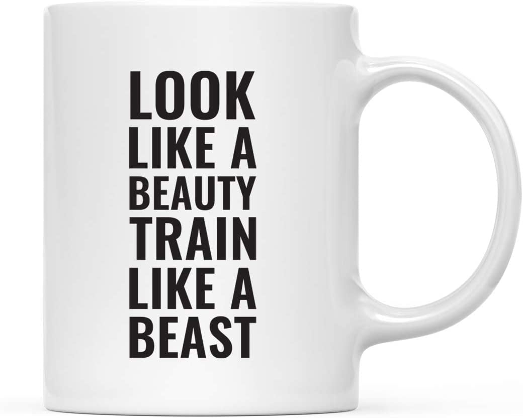 CTDream Gym Workout Fitness Coffee Mug with Box, Look Like a Beauty ...