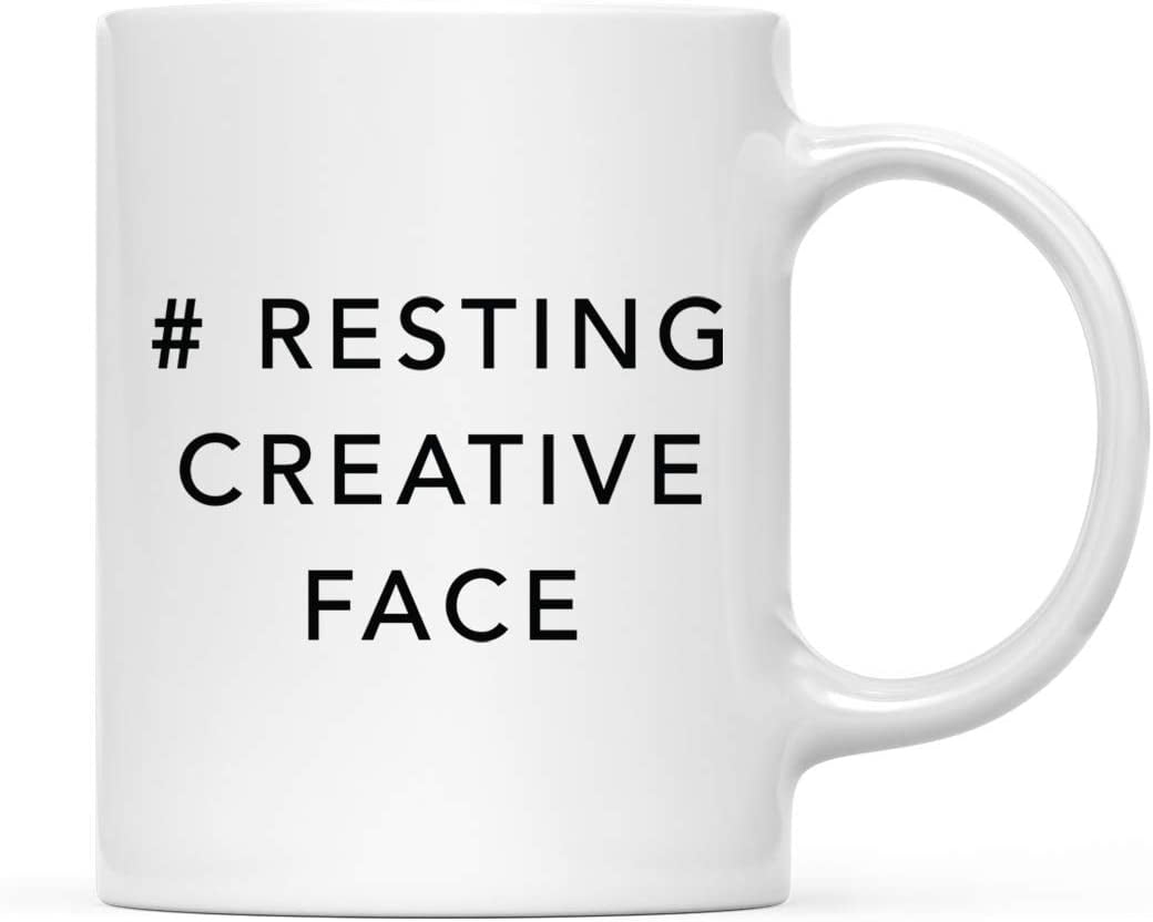 CTDream Motivational Woman's 11oz. Coffee Mug Gift, # Resting Creative ...