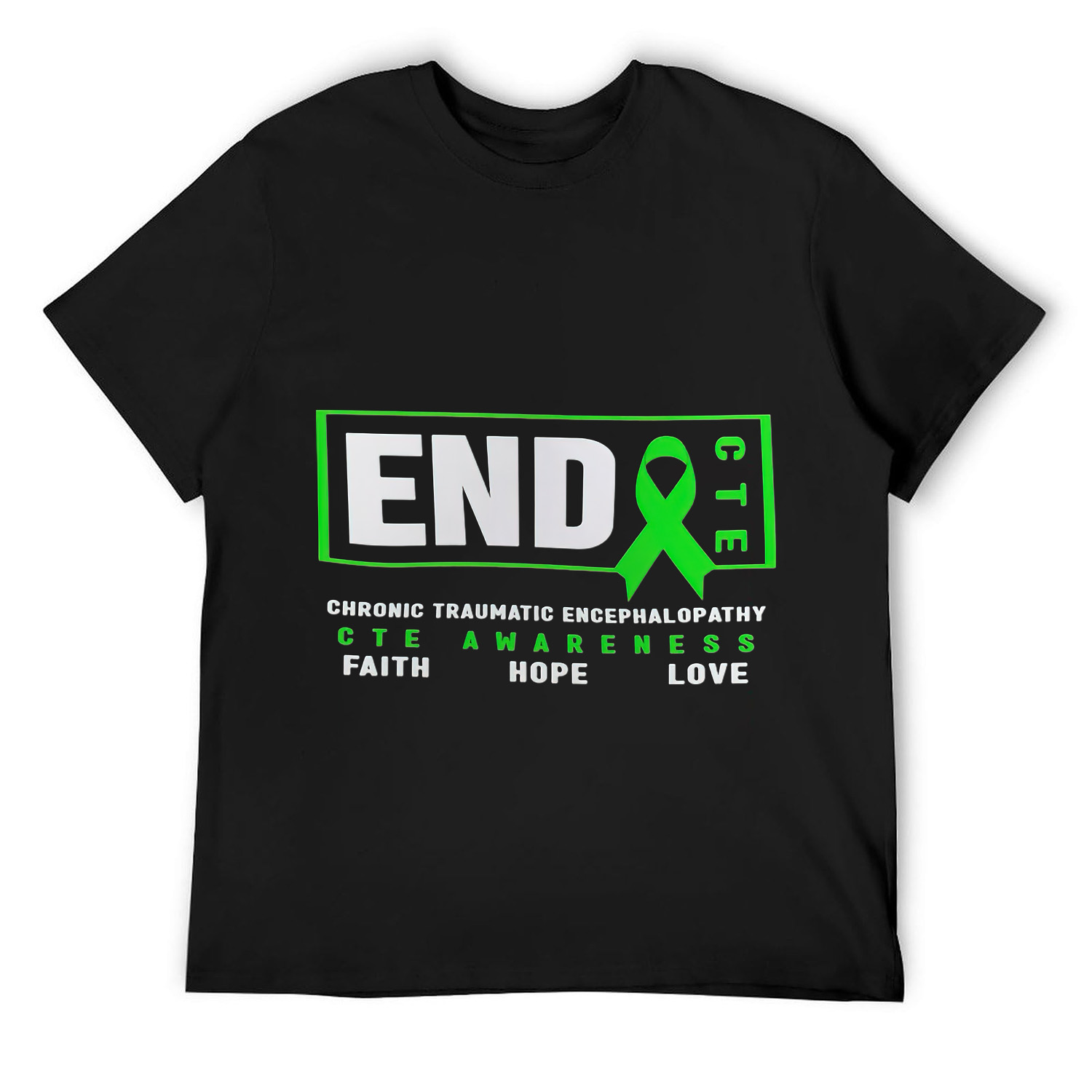 CTE Awareness Shirt - End Chronic Traumatic Encephalopathy Tote Bag ...