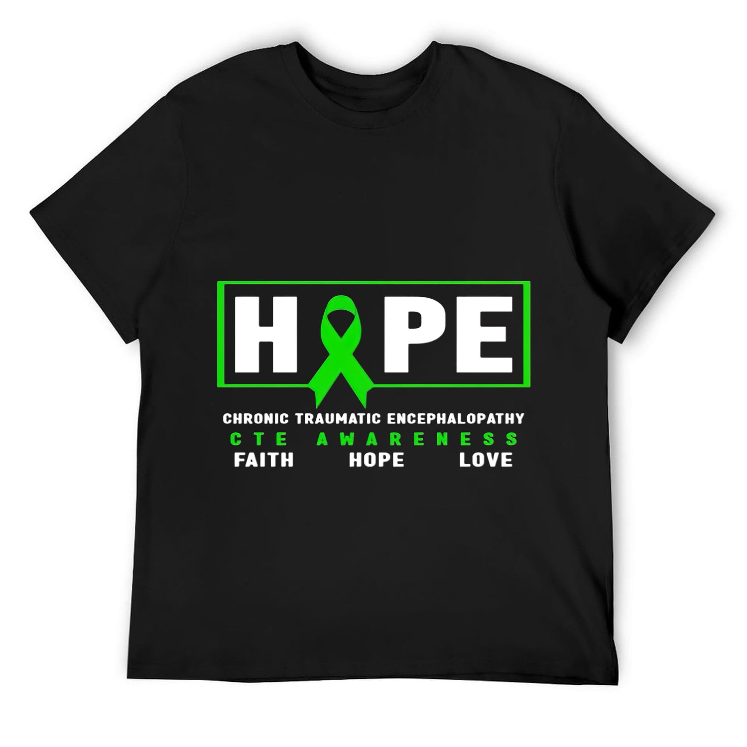 CTE Awareness Shirt - Hope Chronic Traumatic Encephalopathy T Shirts ...