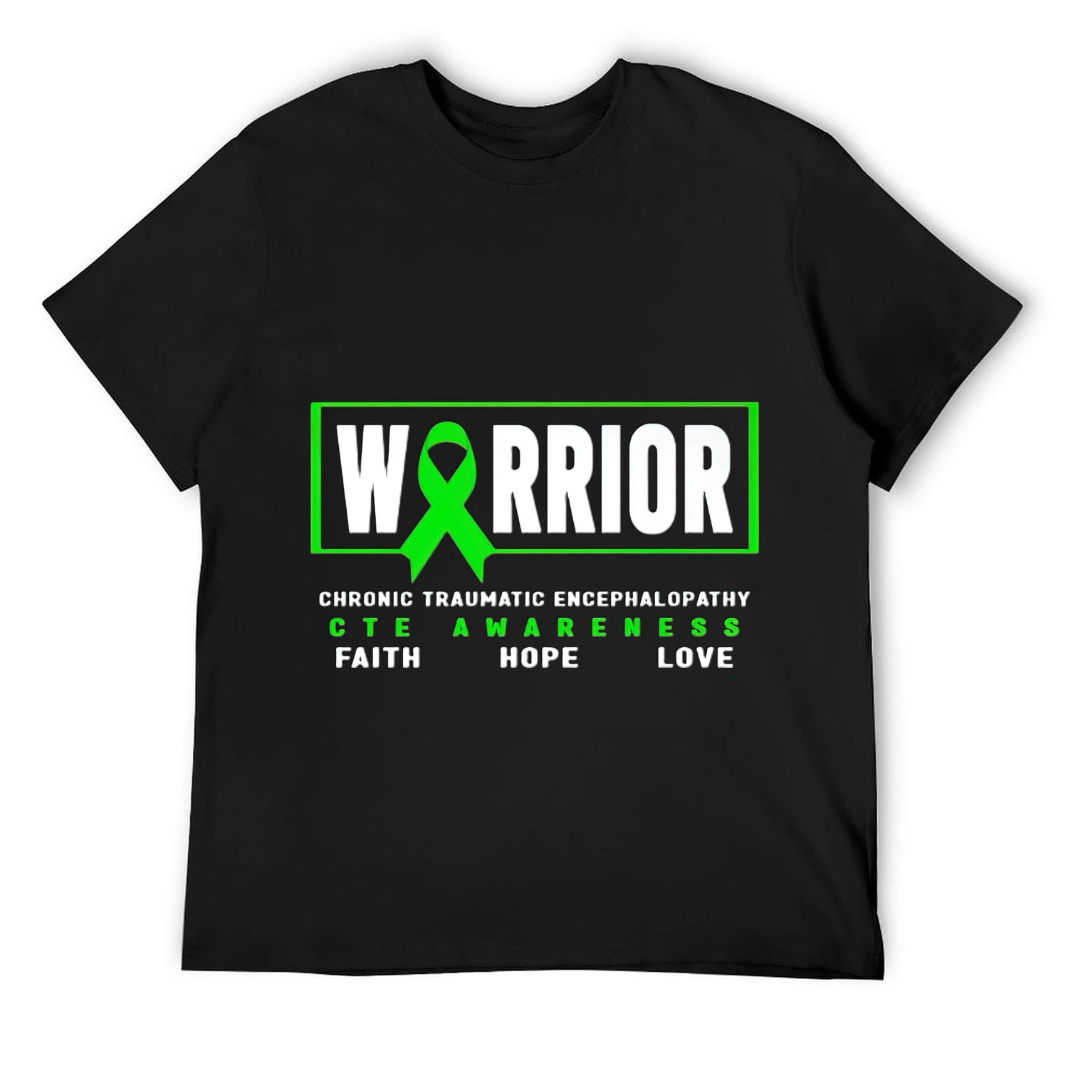 CTE Awareness Warrior - Chronic Traumatic Encephalopathy T-Shirt ...