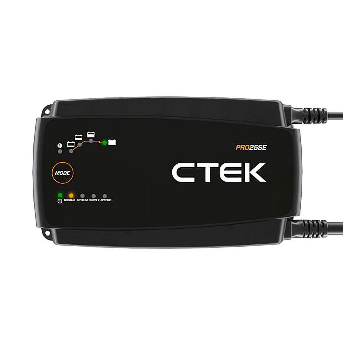 CTEK 40-327 PRO25SE Professional High Efficiency 25 Amp Battery Charger ...