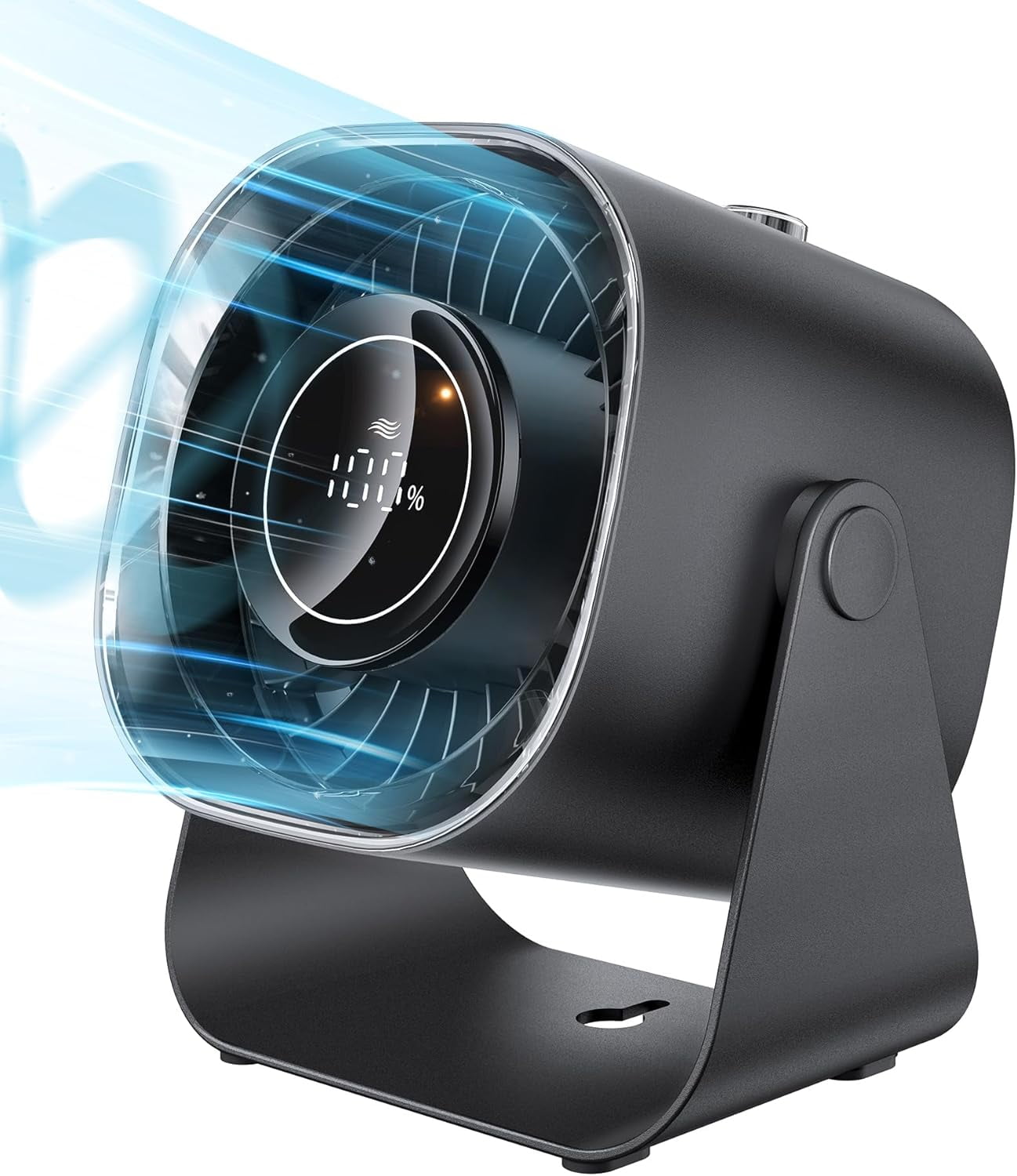 CTGUVBHKN Desk Fan Quiet Portable Fan 5000mAh Air Circulator Fan with ...