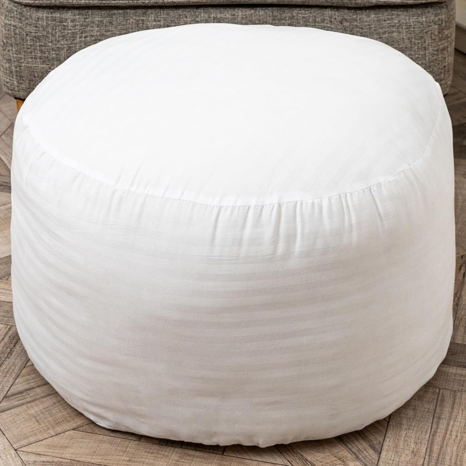 CTGUVBHKN Pouf Ottoman Unstuffed Ottoman Foot Rest Floor Pouf 20x20x12 ...