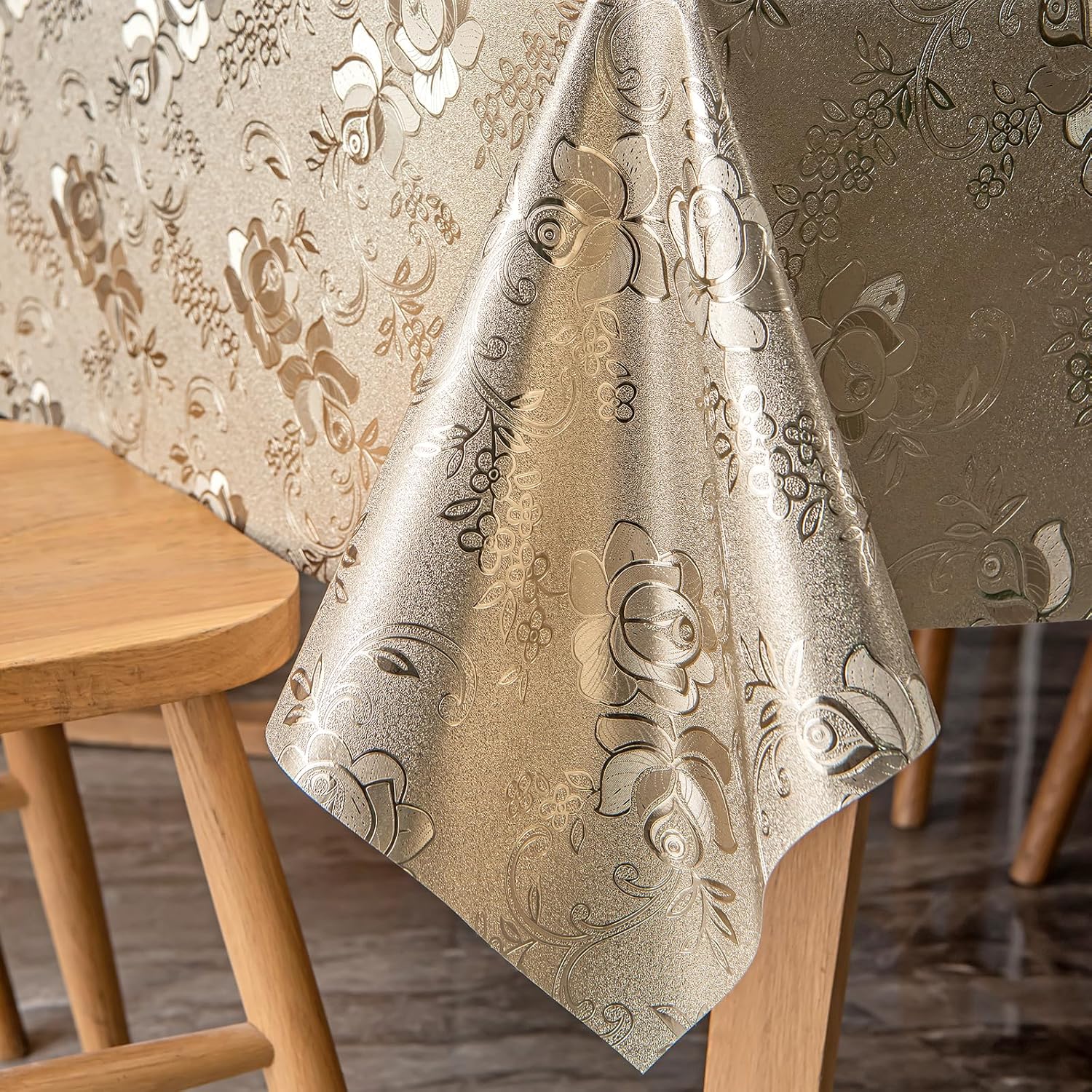 CTGUVBHKN Sage Green Table Cloth PU Table Cloth for Kitchen Dining ...