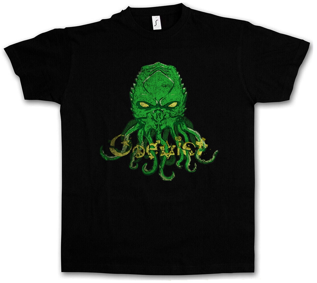 CTHULHU COEXIST T-SHIRT Wars Horror Arkham H. P. Miskatonic Lovecraft ...